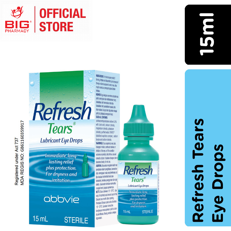 Allergan Refresh Tears (15ml) | Shopee Malaysia