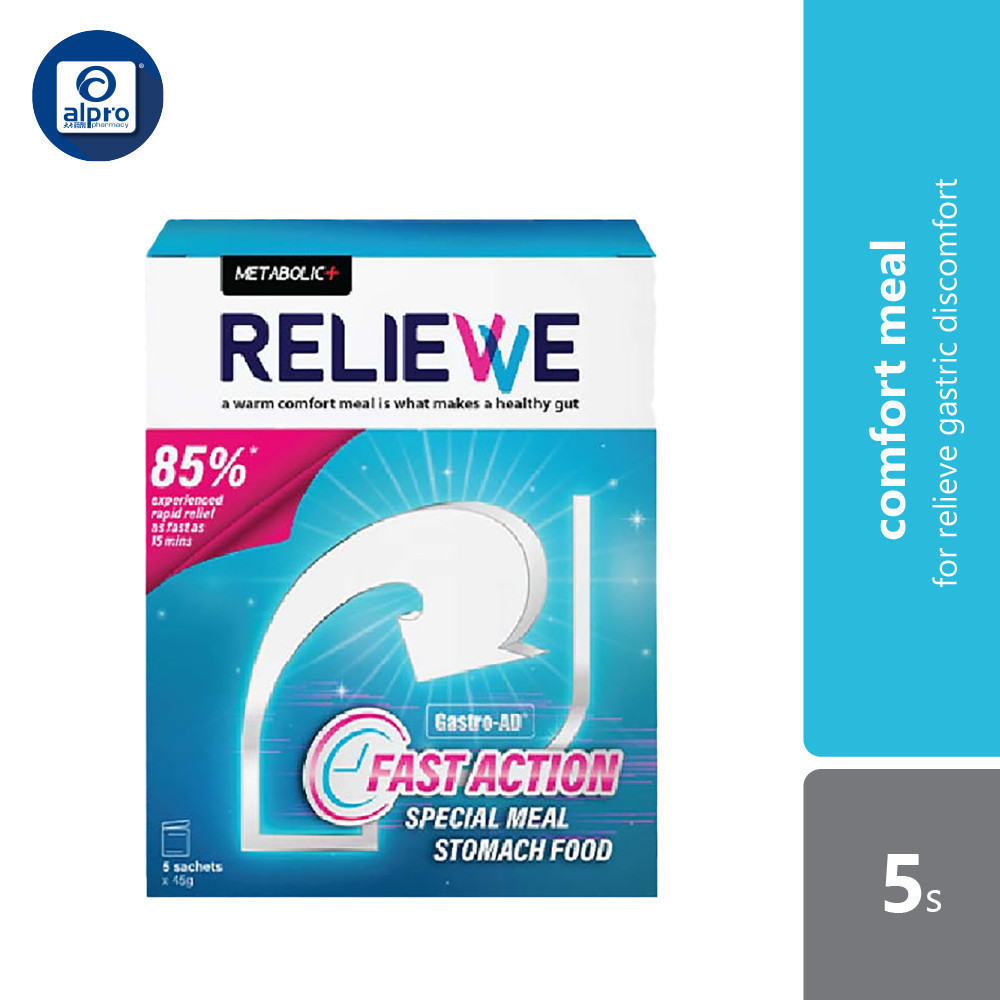 Alpro Pharmacy Exclusive - Metabolic + Relievve (45g x 5) | Shopee Malaysia