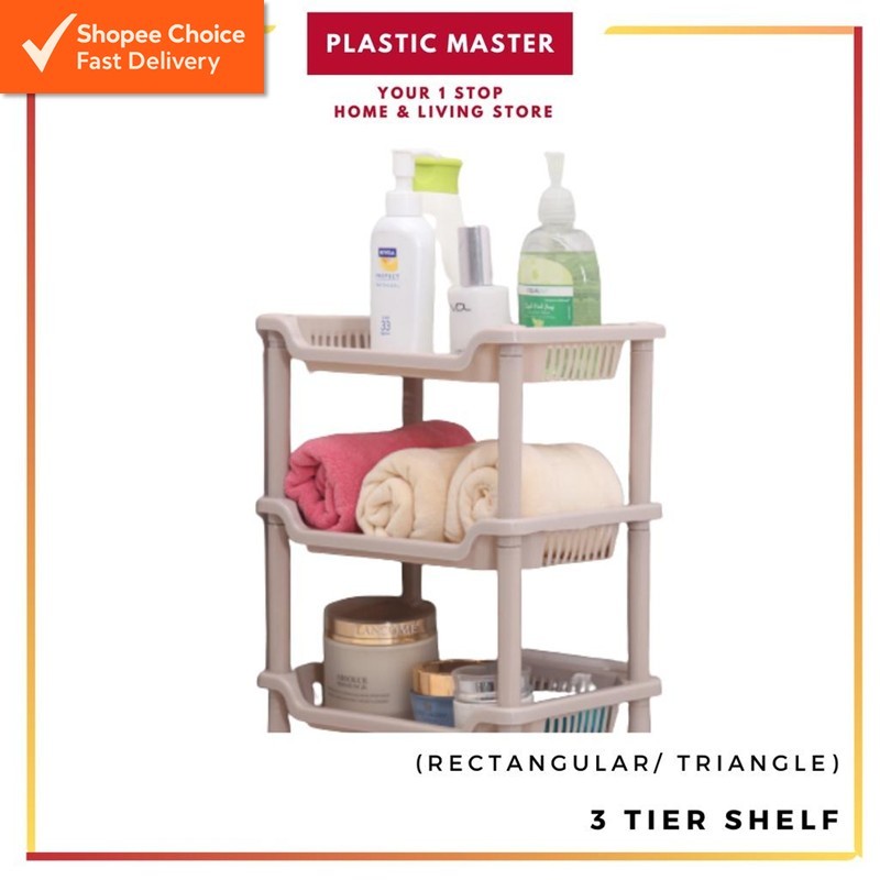[Shopee Choice] Rectangular Multipurpose Rack Kitchen Rack Bathroom ...