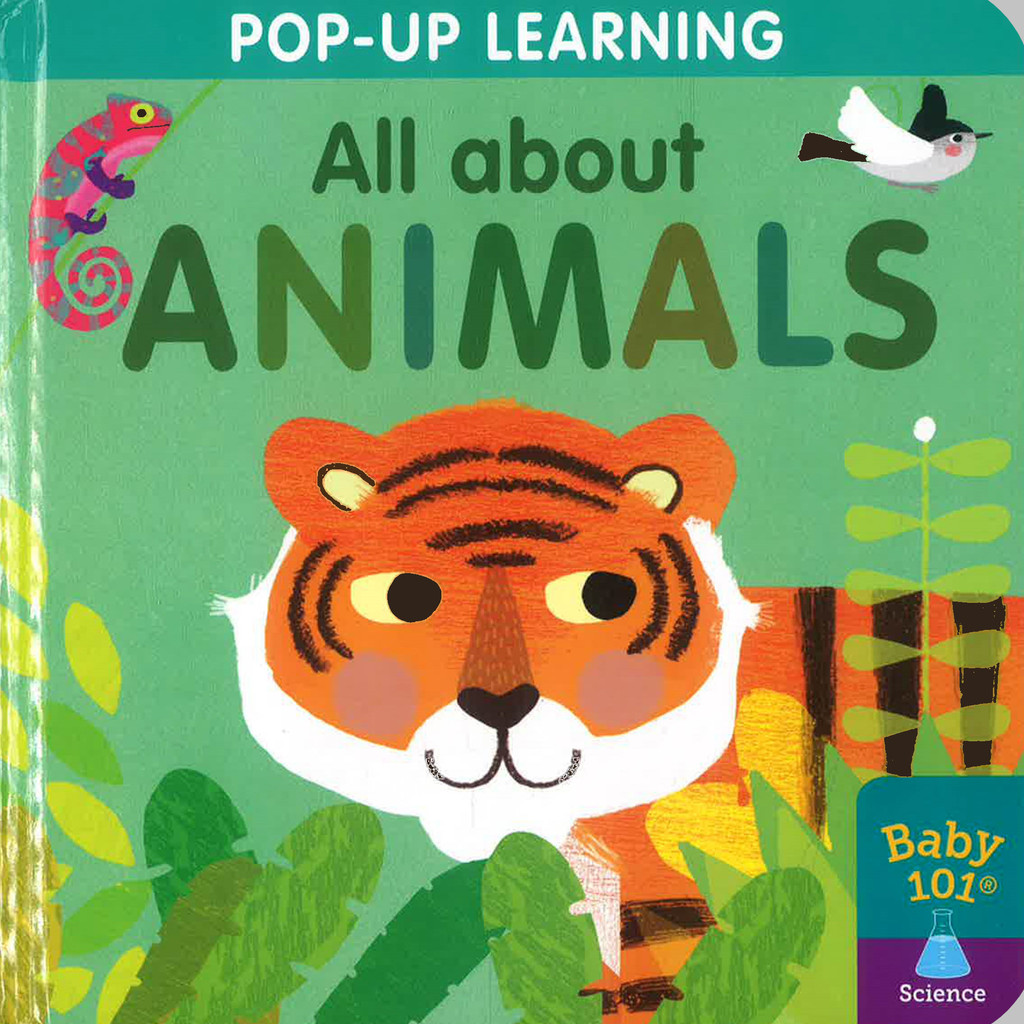 (BX) BABY 101 POP UP LEARNING: ALL ABOUT ANIMALS (ISBN: 9781848579958 ...