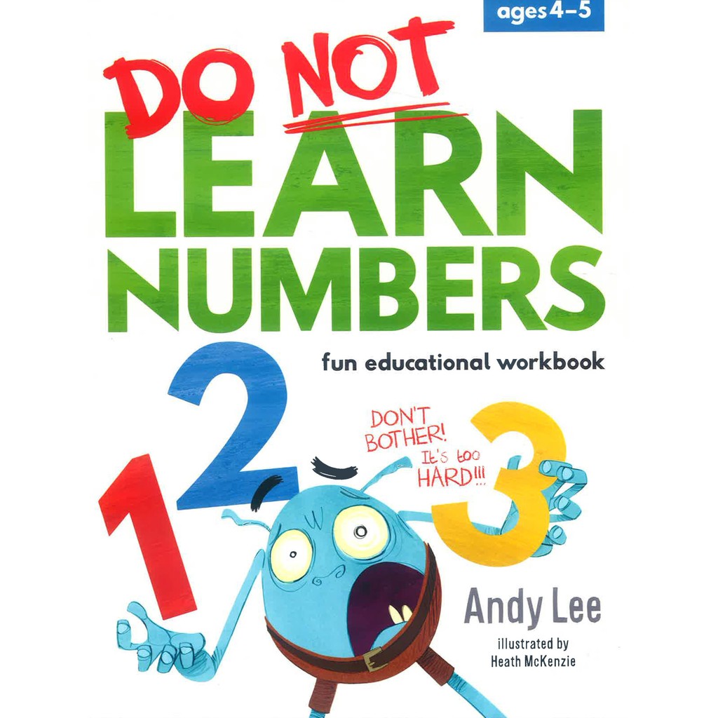 (BX) DO NOT LEARN NUMBER 123 WORKBOOK (ISBN: 9780655209881) | Shopee ...