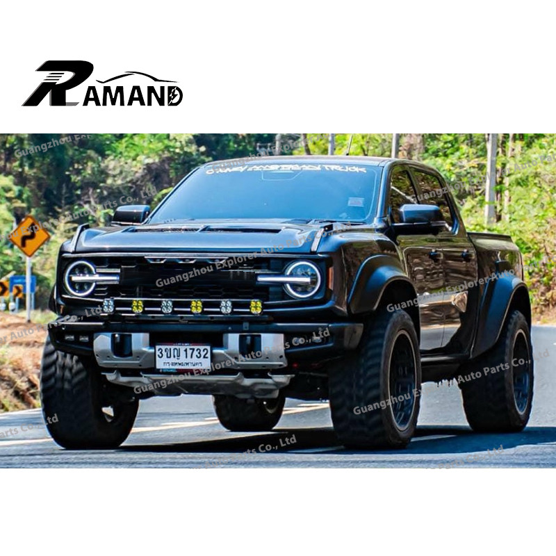 Pick Up Front Bumper Body Kit for Ranger T6 T7 T8 Upgrade to Bronco ...