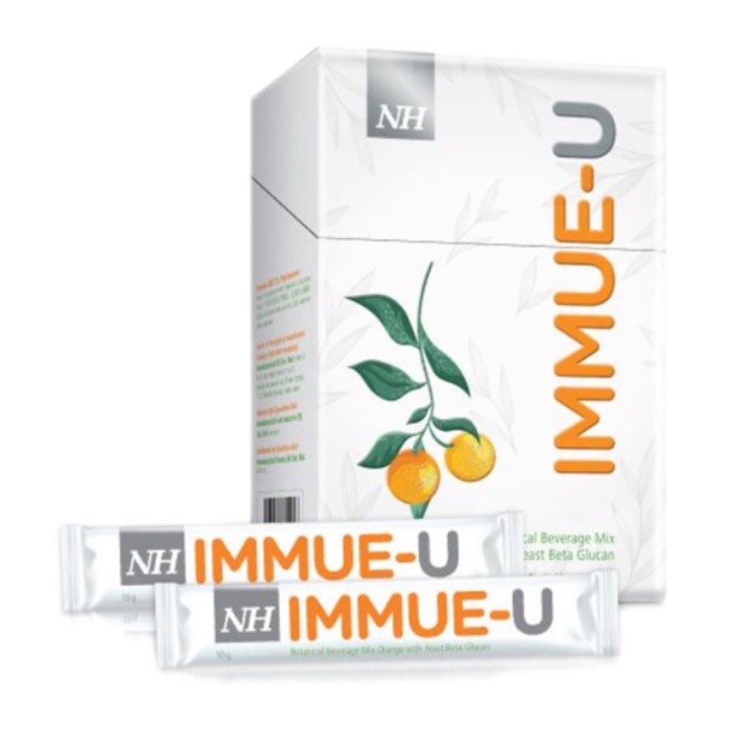 NH IMMUE-U Botanical Beverage Mix Orange With Yeast Beta Glucan Immune ...