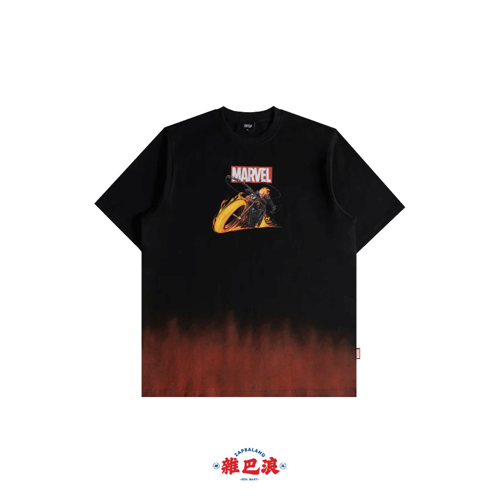 Zapbalang Mini Mart: Tntco | Marvel GR Riding Dye Tee (Black) | Shopee ...