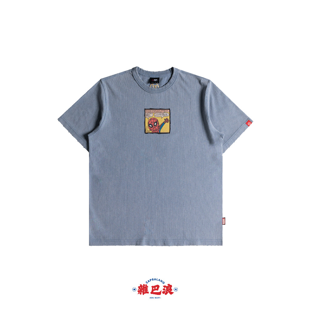 Zapbalang Mini Mart: Tntco | Spiderman Dialogue Tee (Blue) | Shopee ...