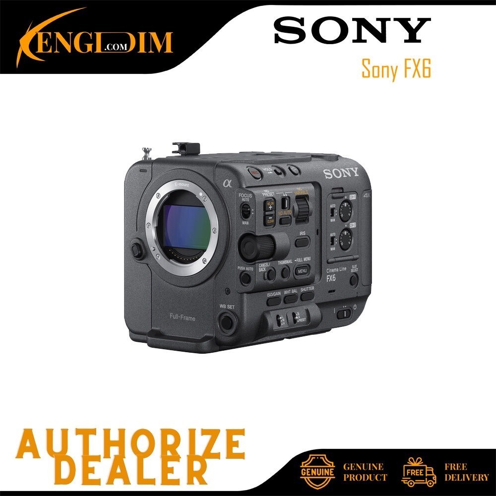 Sony FX6 Full-Frame Cinema Camera (Body Only) | Shopee Malaysia