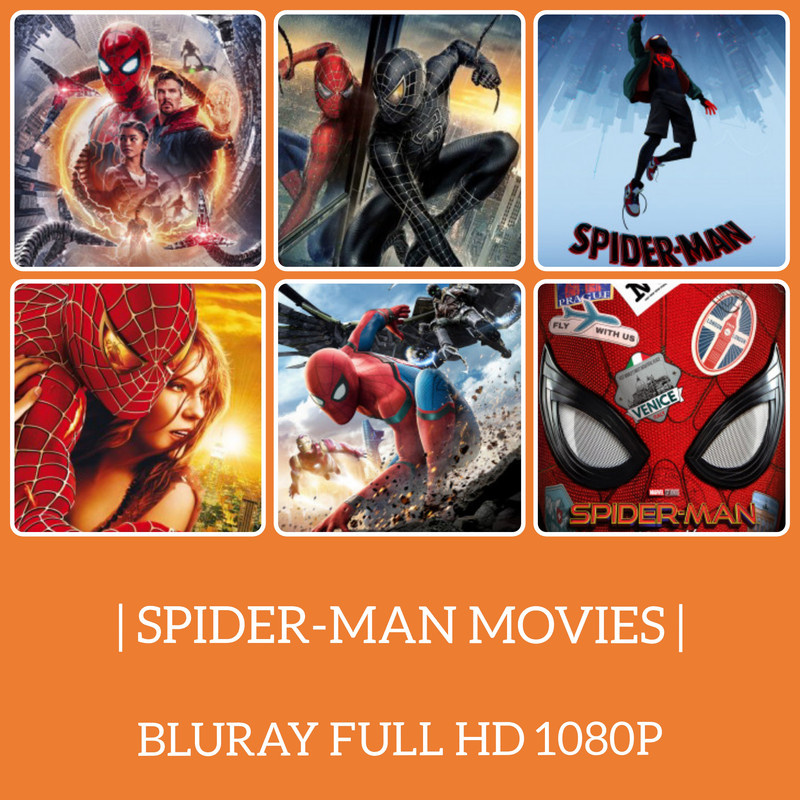 [PENDRIVE KOLEKSI MOVIE] SPIDER-MAN COLLECTION | SUBTITLES ENGLISH ...