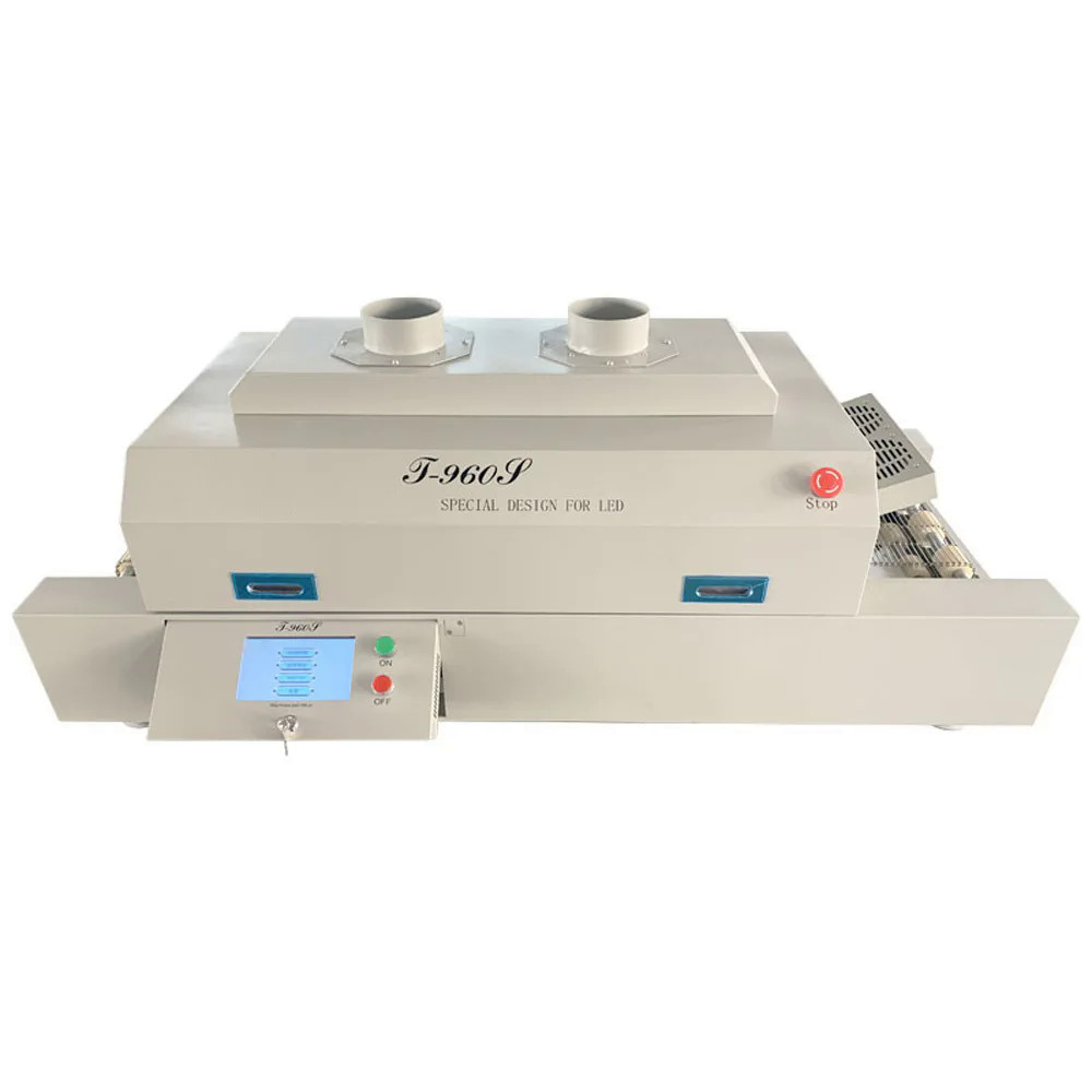 8KW Reflow Oven Infrared IC Heater Multi-temperature zone touch screen ...