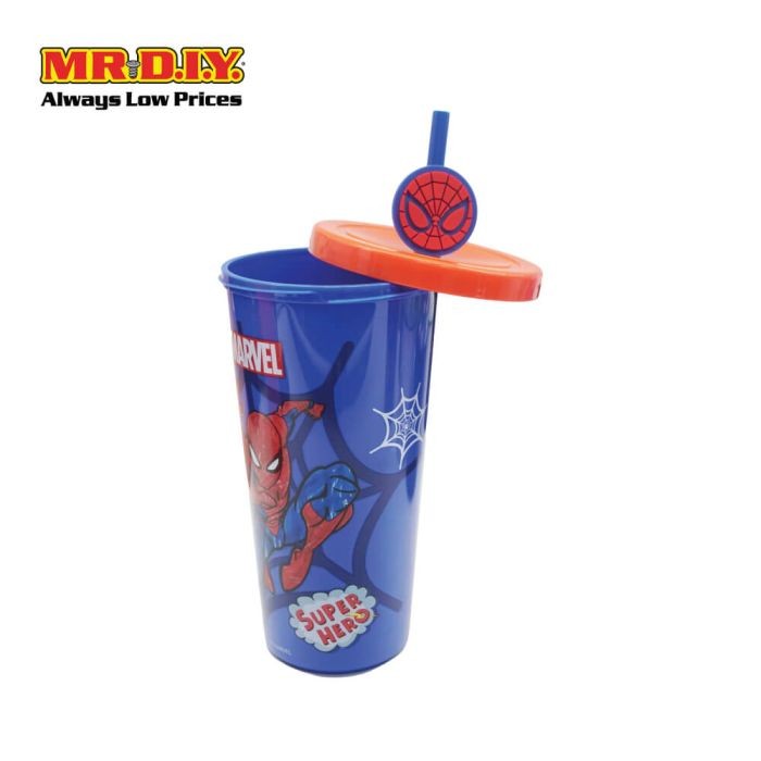 Marvel Spider-Man Straw Cup (700ml) | Shopee Malaysia