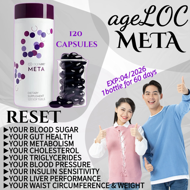 【Buy 3 Free 1】Nuskin Nu skin RESET Ageloc reset / Ageloc META (120 ...