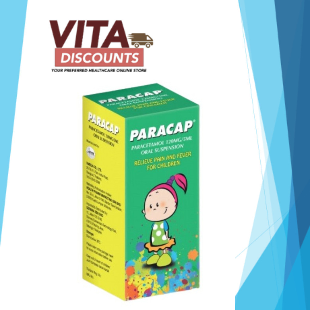 PARACAP 250MG/5ML SUSPENSION ORANGE 60ML | Shopee Malaysia