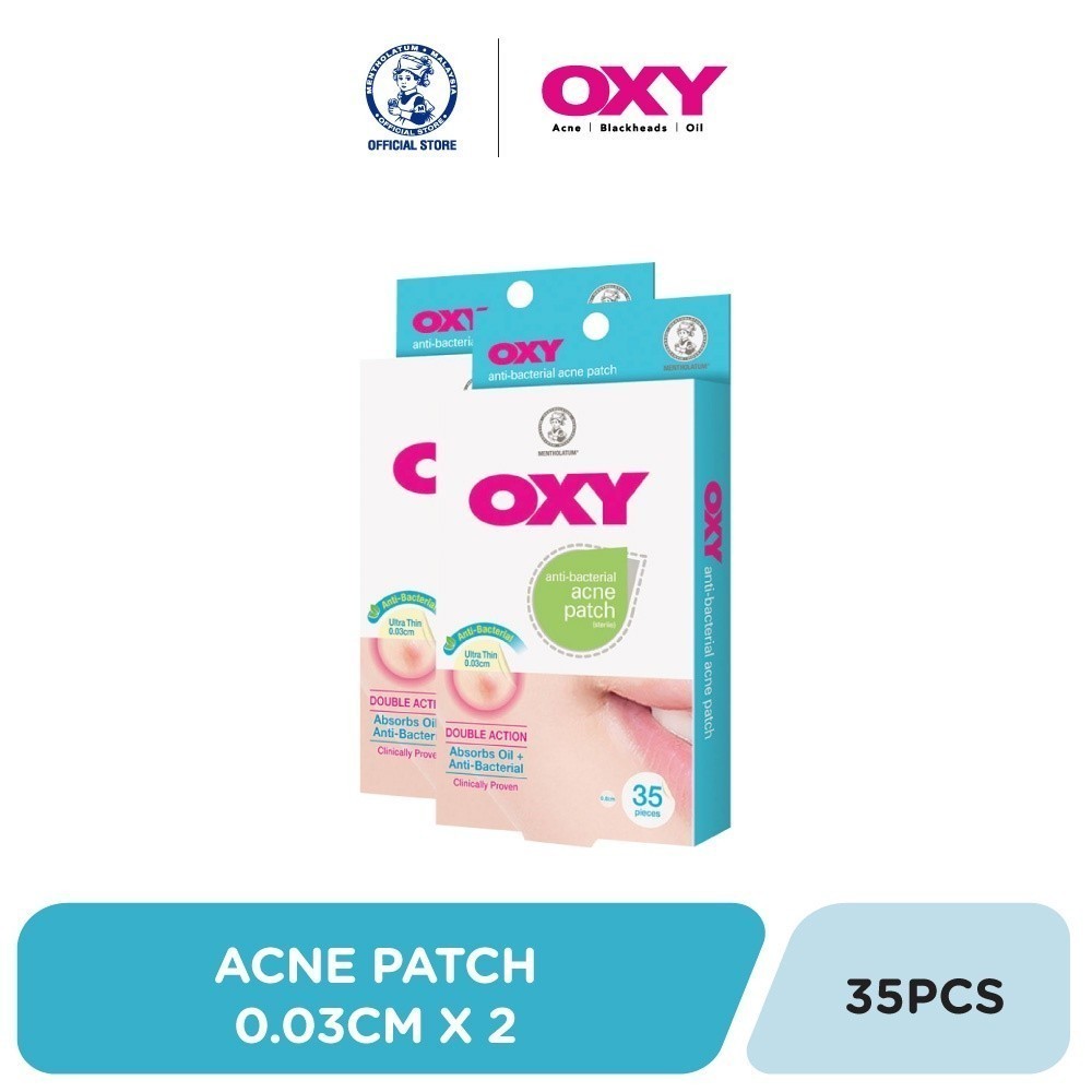 Oxy Anti-Bacterial Night Acne Patch (0.03cm) 35's [Twin Pack/ Fight ...