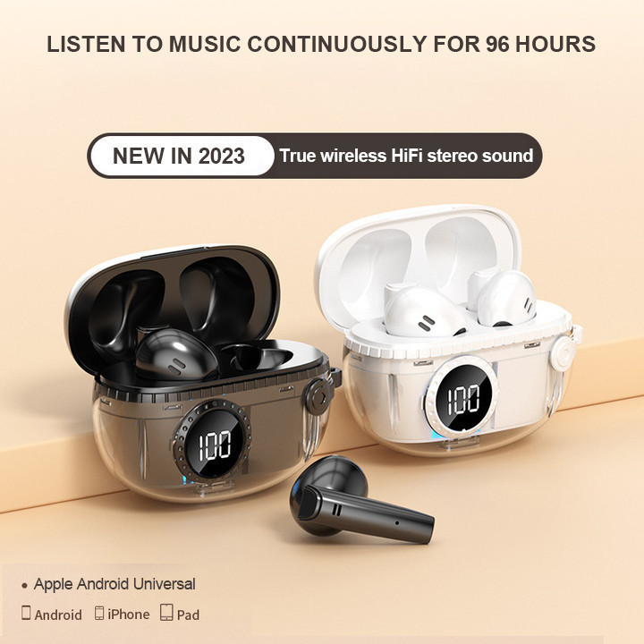 MY Wireless Bluetooth 5.3 Headset TWS Waterproof In Ear earbuds ...