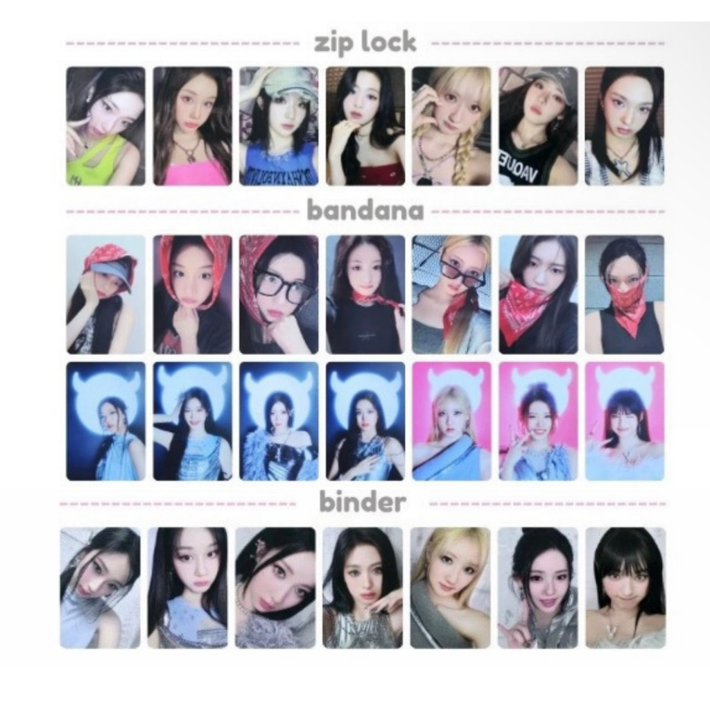 BABYMONSTER DRIP ALBUM OFFICIAL PHOTO CARD / RUKA PHARITA ASA AHYEON ...