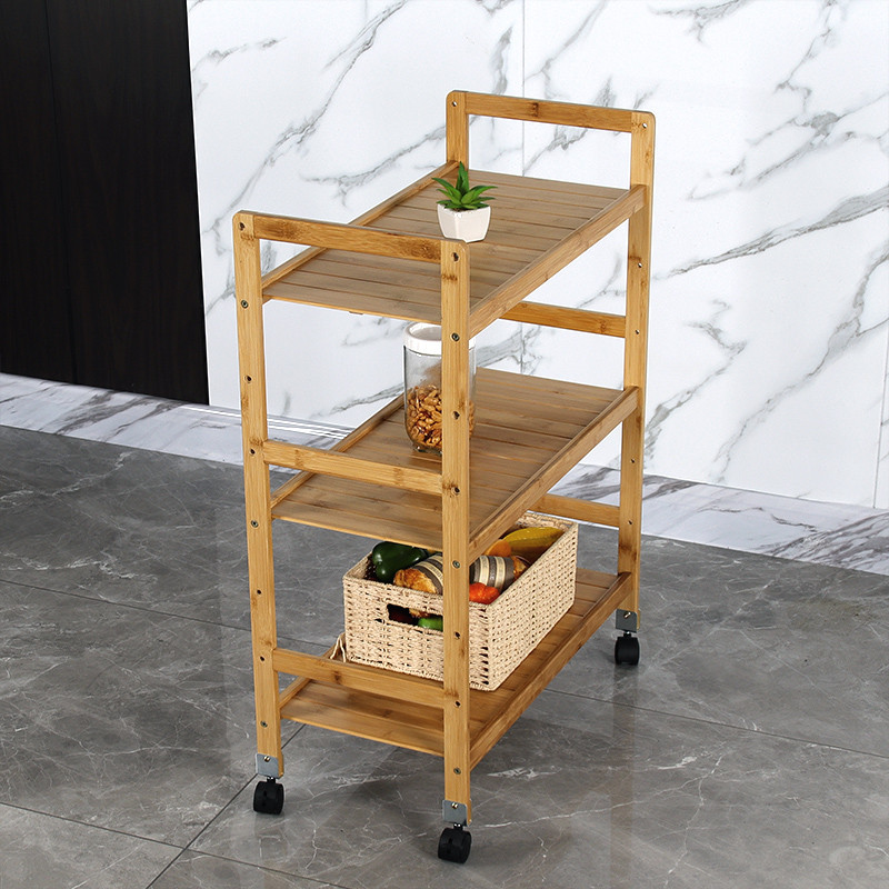 JY-8/W6Trolley Rack Wheeled Bookshelf Storage Rack Movable Table Bottom ...