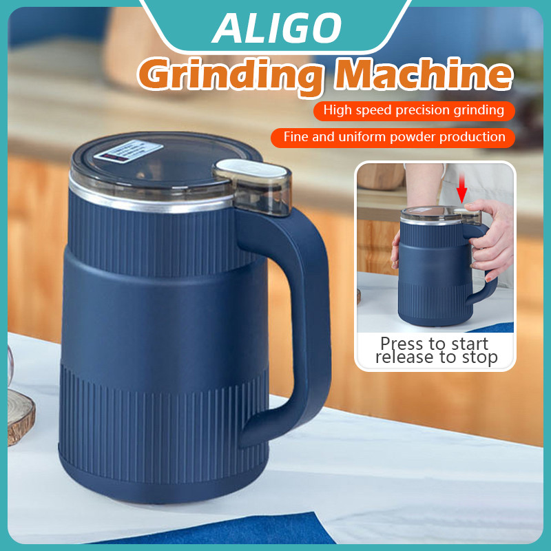 Portable Electric Grinder Large Capacity Stainless Steel Strong Powder ...