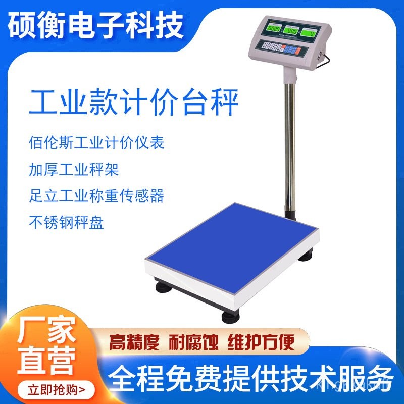 SJ-Electronic Scale100kg High Precision Pricing Weighing Platform ...