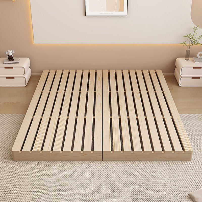 Q-8/#Tatami Double Skeleton Bed Rental Room Deck Solid Wood Wooden Bed ...