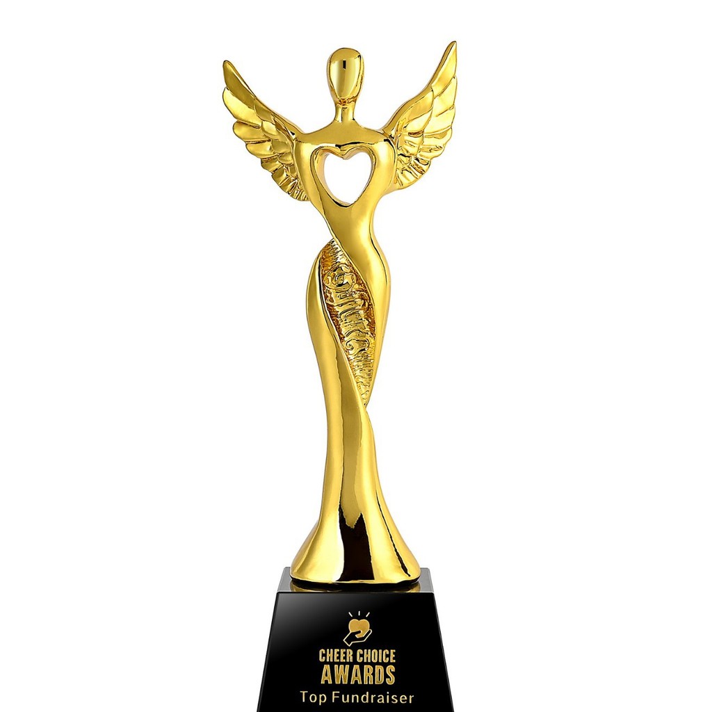 Q-8/Hollow Oscar Small Gold Statue Trophy Enterprise Competition Award ...