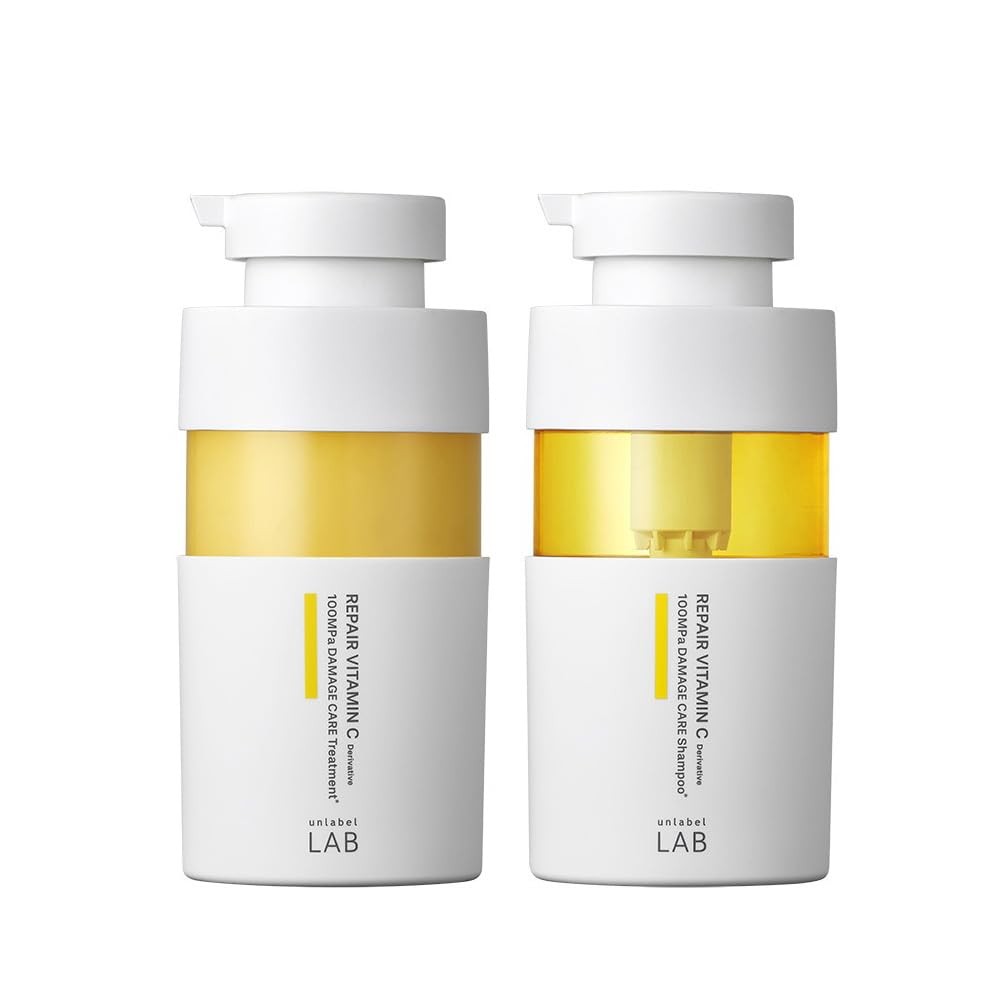 unlabel Unlabel Shampoo Treatment Set V Repair Vitamin C Derivative ...