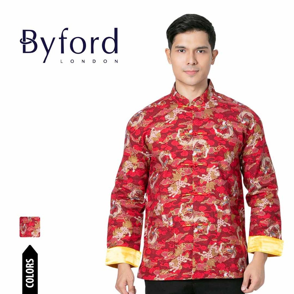 Byford CNY Sam Fu Lelaki | 唐装 | Byford 2025 CNY Men Traditional Long ...