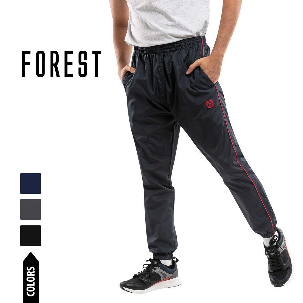 Forest Seluar Track Lelaki | Forest Inner Lining Sports Tracksuit Men ...