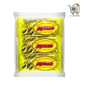 Apollo Chocolate Wafer Cream Sticks (12sx11g) | Shopee Malaysia
