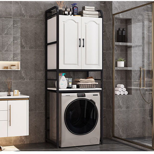 JY-8/Washing Machine Shelf Storage Rack Balcony Impeller Locker Toilet ...