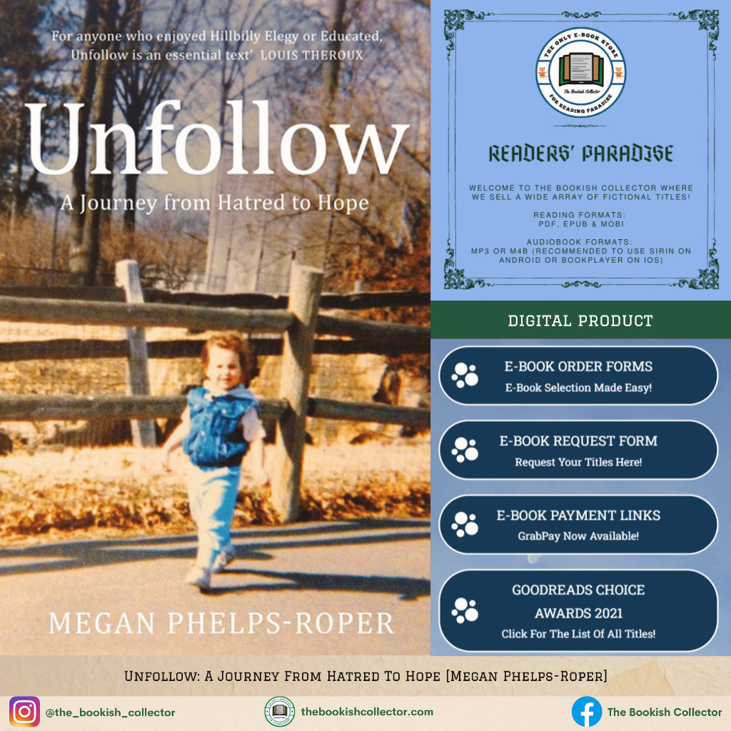 Unfollow: A Journey From Hatred To Hope [Megan Phelps-Roper] | Shopee ...