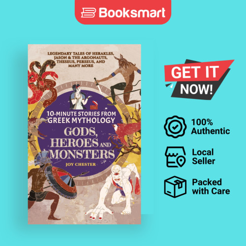 10-Minute Stories From Greek Mythology - Gods, Heroes, and Monsters ...