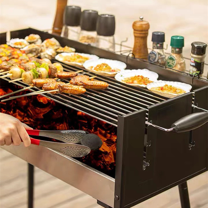 J-H/Portable Outdoor Barbecue Tools Full Set Barbecue Grill Outdoor ...