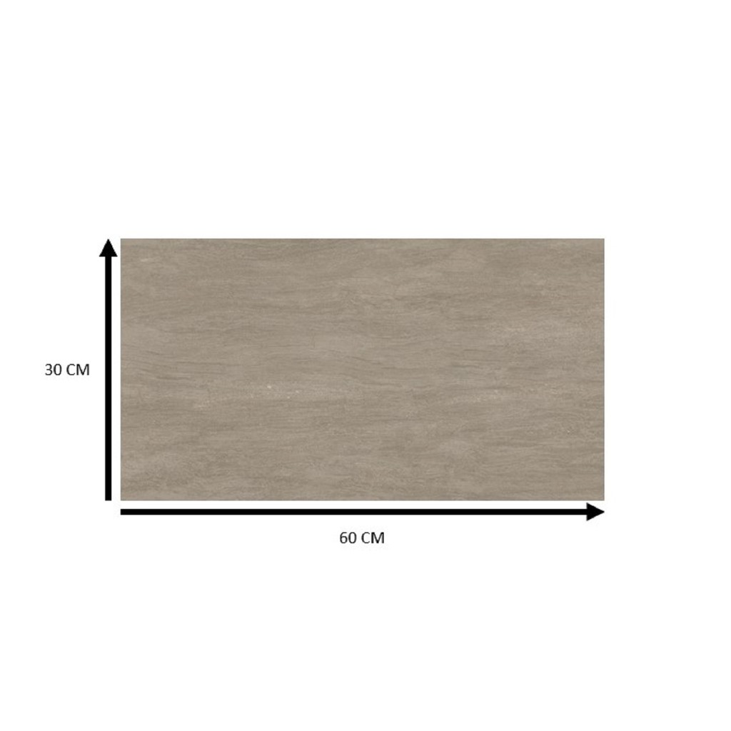 GUOCERA 8PC FLOOR TILE 30x60x0.5CM 1.44M2 ASTON GREY | Shopee Malaysia