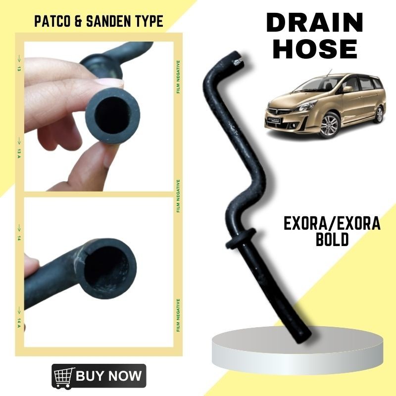 PROTON EXORA / EXORA BOLD (2009~) DRAIN HOSE GOOD QUALITY PATCO PT ...