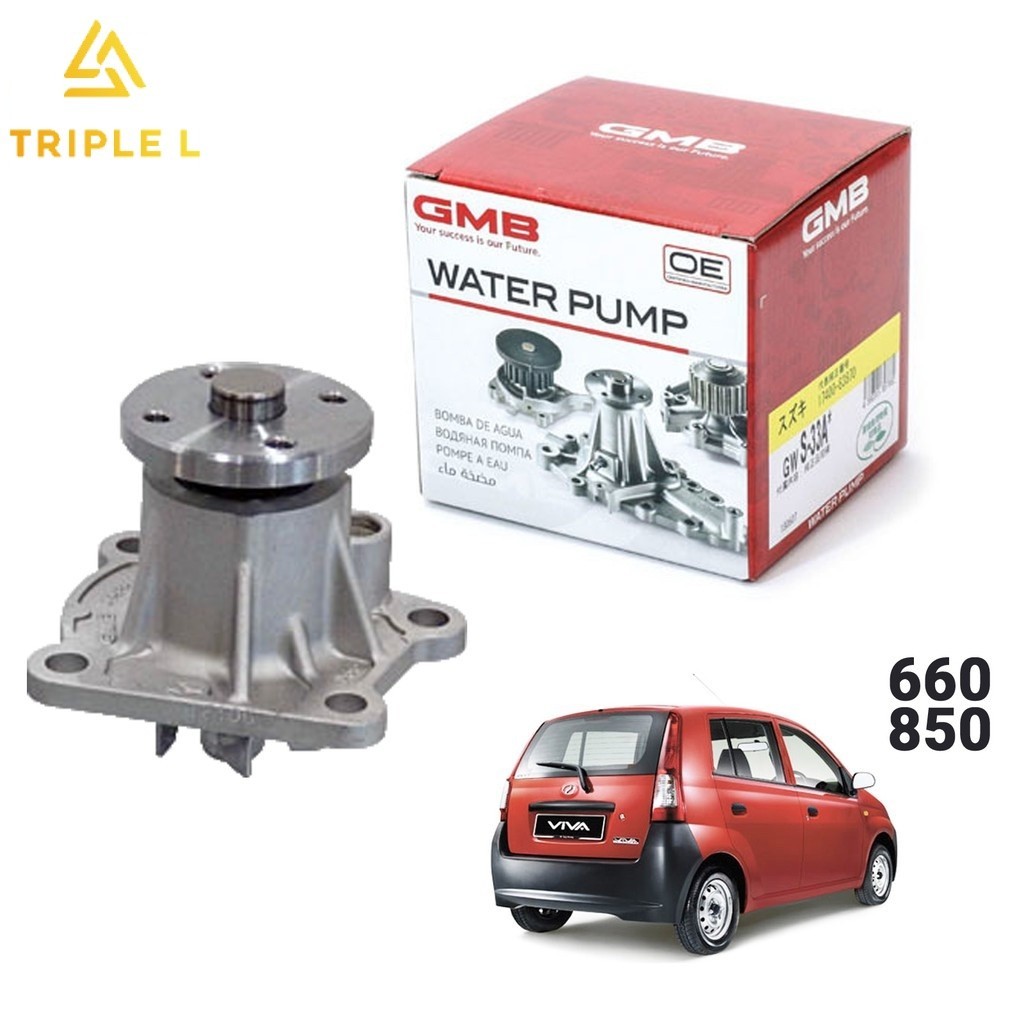 GMB WATER PUMP PERODUA VIVA 660 850 (GWD-51) CAR PARTS | Shopee Malaysia
