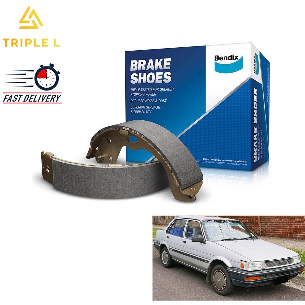 ORIGINAL BENDIX BRAKE SHOE FOR TOYOTA COROLLA AE80 AE92 AE101 AE111 (DS2311) | Shopee Malaysia