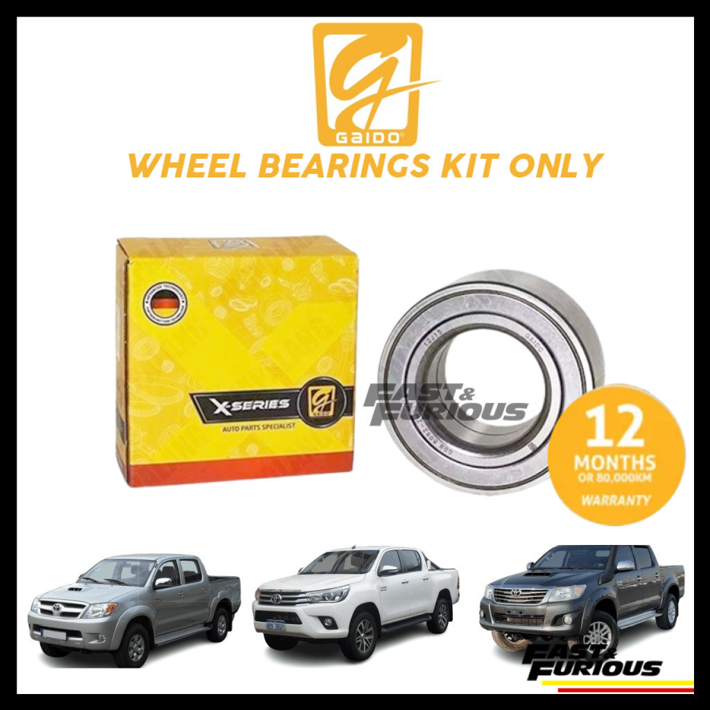 Original Gaido Rear Wheel Bearing Hub Toyota Hilux GUN125 GUN126 KUN25 ...