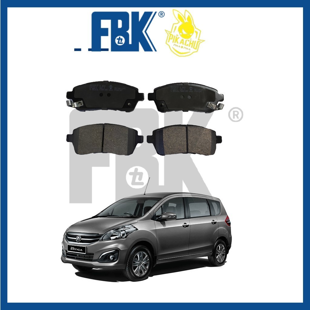 Original FBK Disc Brake Pad Front - Proton Ertiga Suzuki Swift 1.4 ...