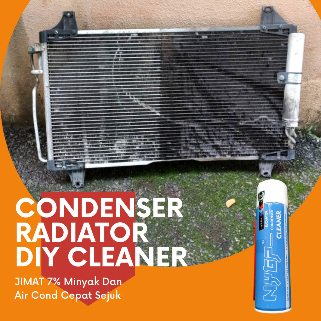 CAR CARE SPRAY CLEANER CONDENSER / RADIATOR (500ML) (1BOX 24BTL) NYGP ...
