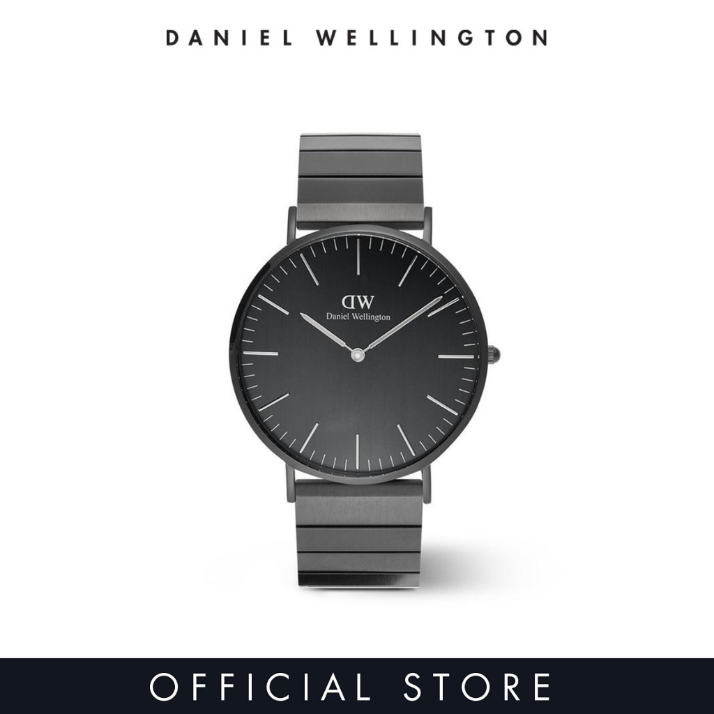 [2 years warranty] Daniel Wellington Classic 40mm Black Piano Brushed ...