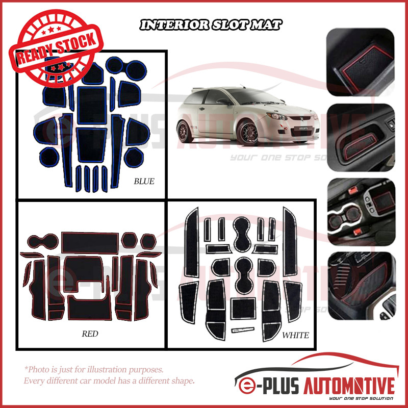 Interior Slot Mat Storage Tank (1 set) Compatible With Proton Satria ...