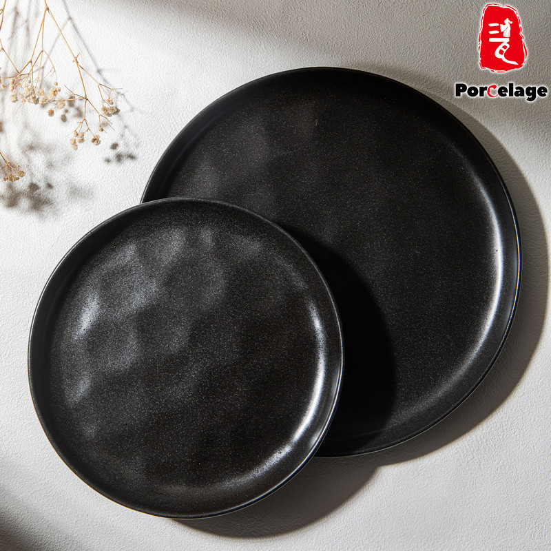 [Porcelage] Iceland Volcanic Lava Terrain ceramic dinnerware set ...