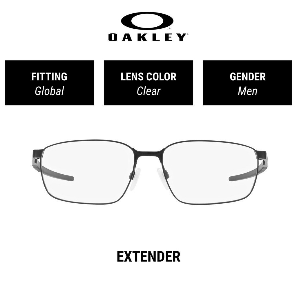 Oakley Ophthalmic Extender OX3249 324901 Men Global Fitting Eyeglasses ...