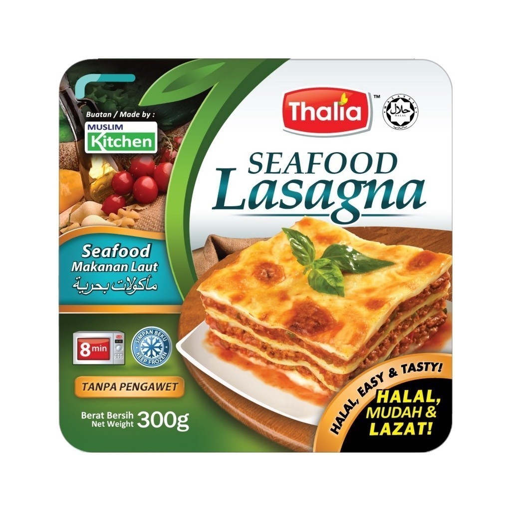 Thalia Lasagna Seafood 300g | Shopee Malaysia