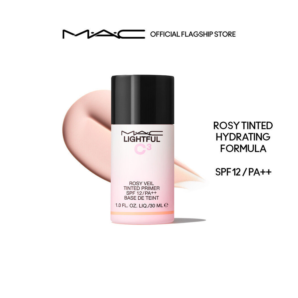 MAC Lightful C3 Coral Grass Tinted Primer SPF12 PA++++ Hydrating Primer ...
