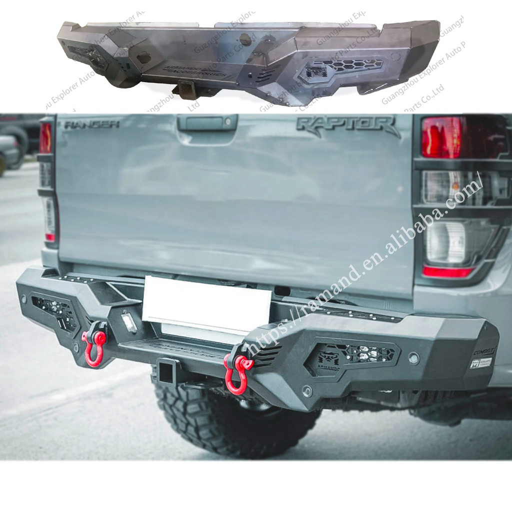 Armando Ranger Steel Rear Bumper Bar Steel Rear Bumper for Ranger 2012 ...