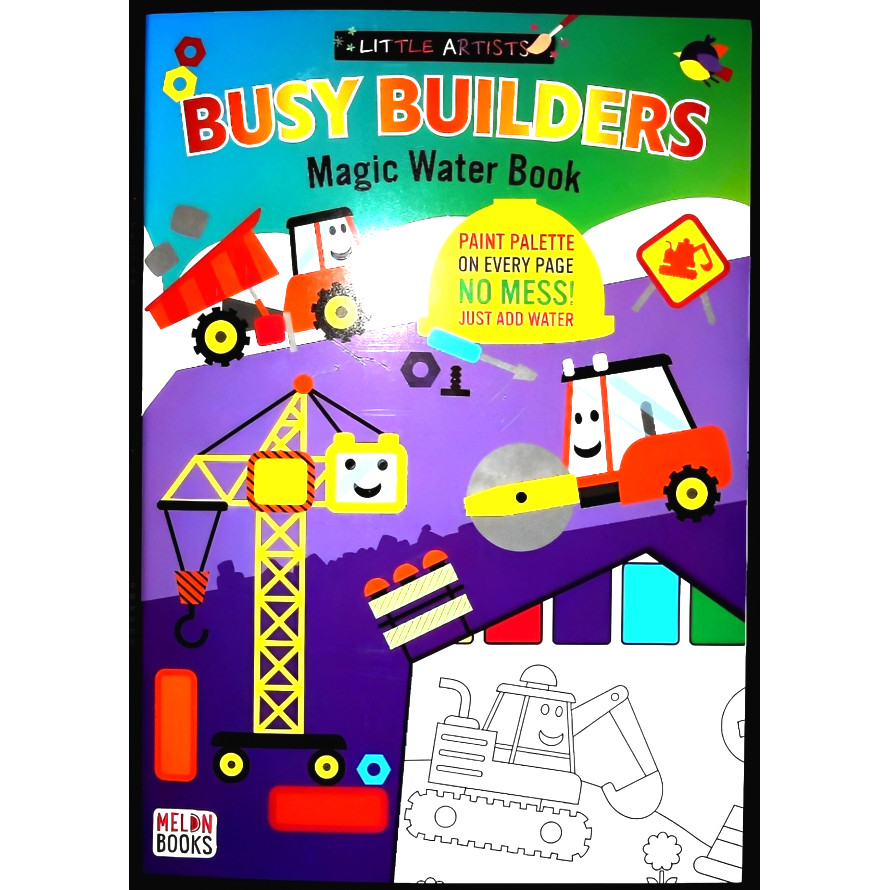 (BBW) BUSY BUILDERS MAGIC WATER BOOK (ISBN: 9789392628313) | Shopee ...