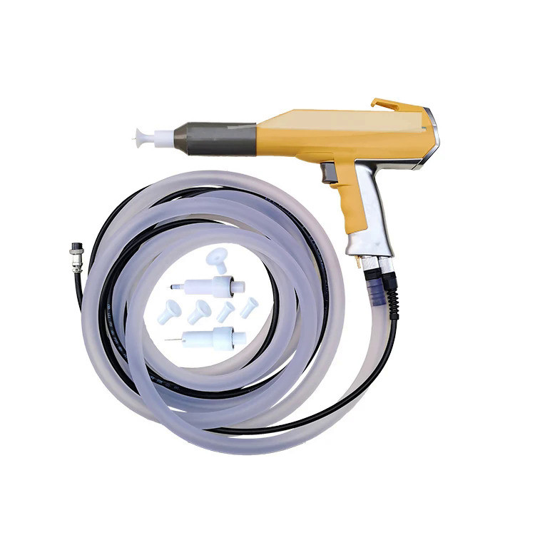 Manual powder spray gun high voltage electrostatic powder spray gun ...
