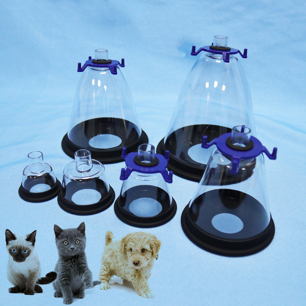 Pet breathing anesthesia mask anesthesia veterinary mask pet breathing ...