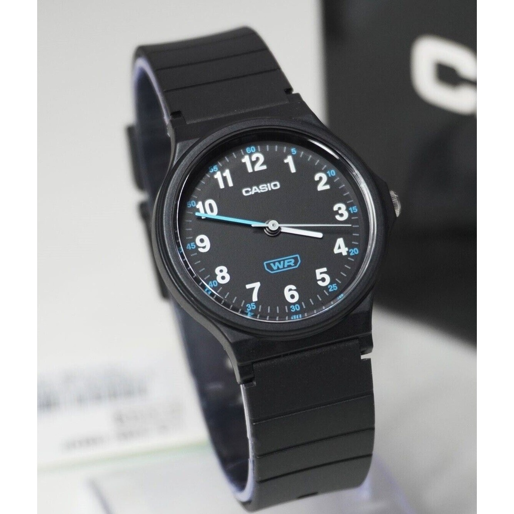 Casio Pop LQ-24B-1B Black Analog Basic Minimalistic Design Quartz Ladies Watch | Shopee Malaysia