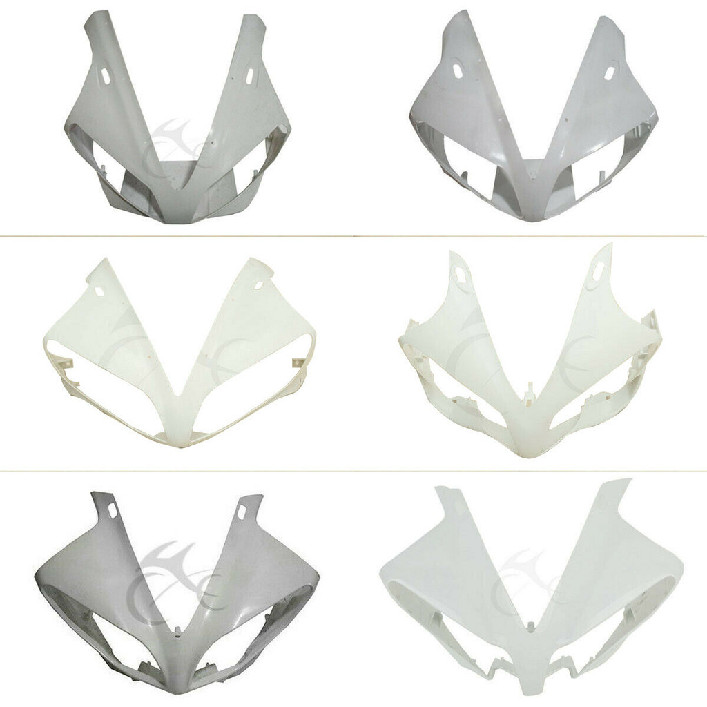 Motorcycle Upper Front Fairing Cowl Nose For YAMAHA YZF R1 YZF-R1 1998 ...